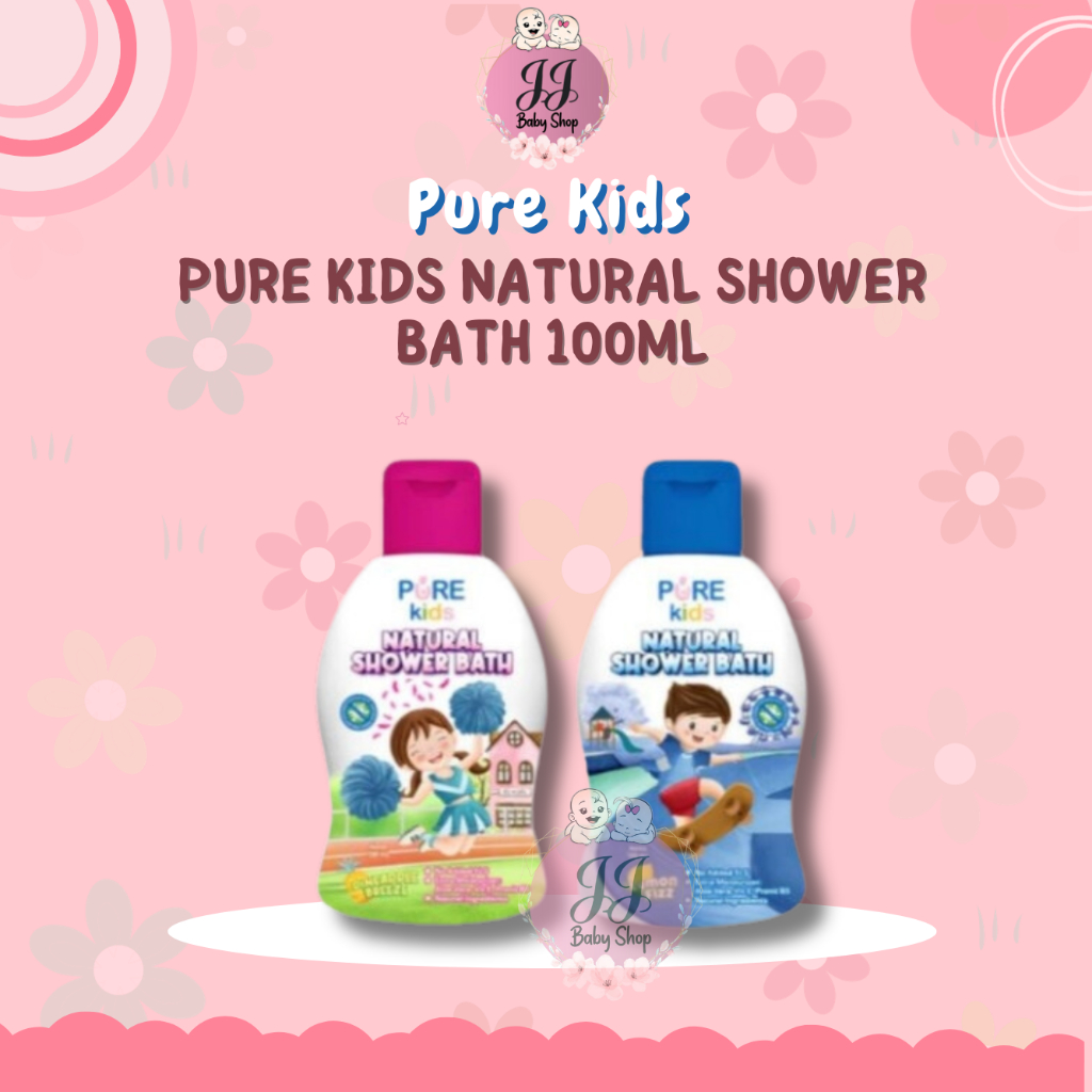 Jual Pure Kids Natural Shower Bath 100ML | Shopee Indonesia