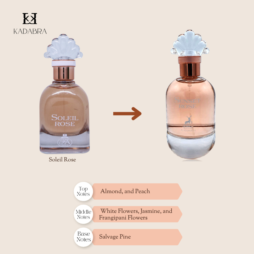 Jual Maison Alhambra Sunset Rose 100ML | Shopee Indonesia