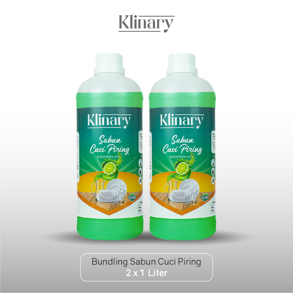 Jual KLINARY Sabun Cuci Piring Dishwash Jeruk Nipis 1000ML x 2 ...
