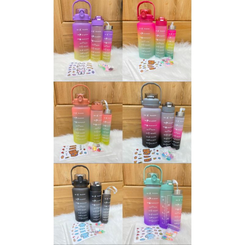 Jual BOTOL MINUM BERANAK 3 (1 SET DAPAT 3 BOTOL) - ANAK NYA ADA DI ...