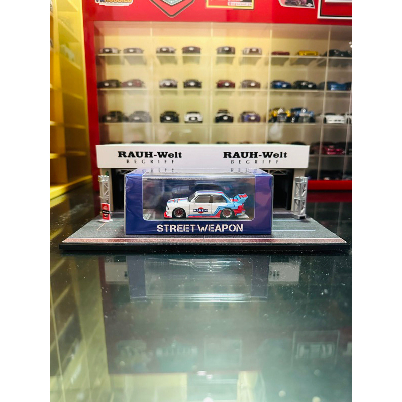 Jual Street Weapon 1:64 BMW LTO E30 Martini Livery | Shopee Indonesia