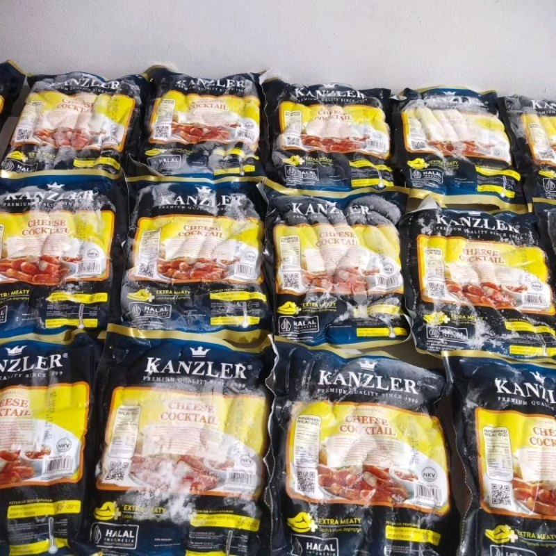 Jual Sosis kanzler cimory cheese cocktail keju 500 gram | Shopee Indonesia