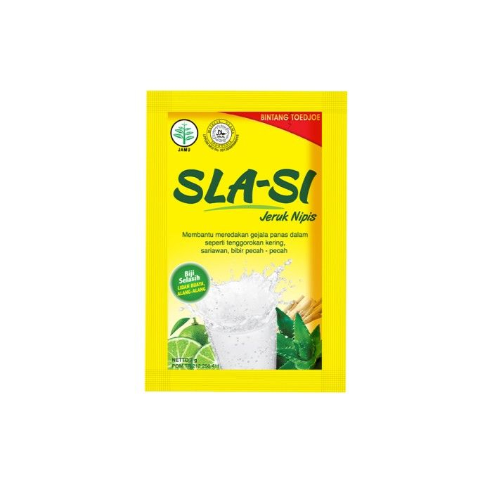 Jual Slasi Sla-Si Jeruk Nipis Bintang Toedjoe 1 Sachet - Meredakan Panas Dalam dan Sariawan ...