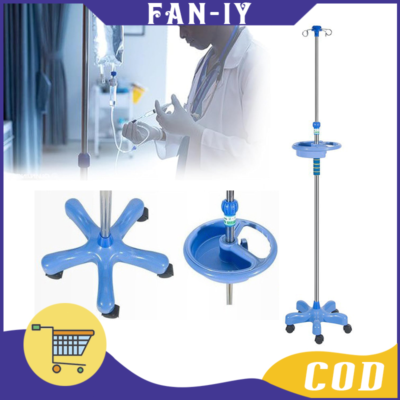 Jual Murah Tiang Infus Roda Abs 5 Stainless Standar Infus Dapat ...