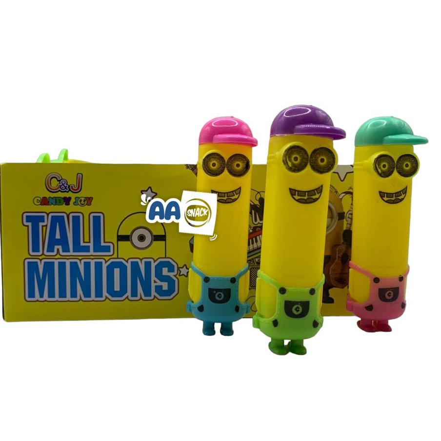 Jual PERMEN BENTUK TALL MINION BOX ISI 30 | Shopee Indonesia