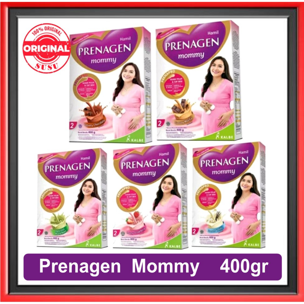 Jual Prenagen Mommy Coklat / Vanila / Mocha / Kacang Hijau / Strawberry 400gr | Shopee Indonesia
