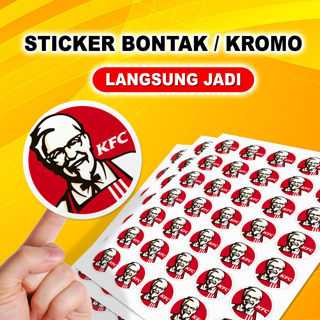 Jual Cetak Sticker Vinyl / sticker bontak + cutting A3+ / Sticker Club ...