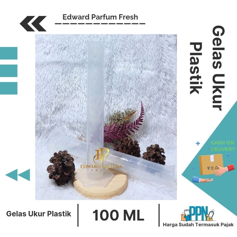 Jual Gelas Ukur 100cc (100ML) / Gelas Ukur Botol Plastik /- Gelas Ukur ...