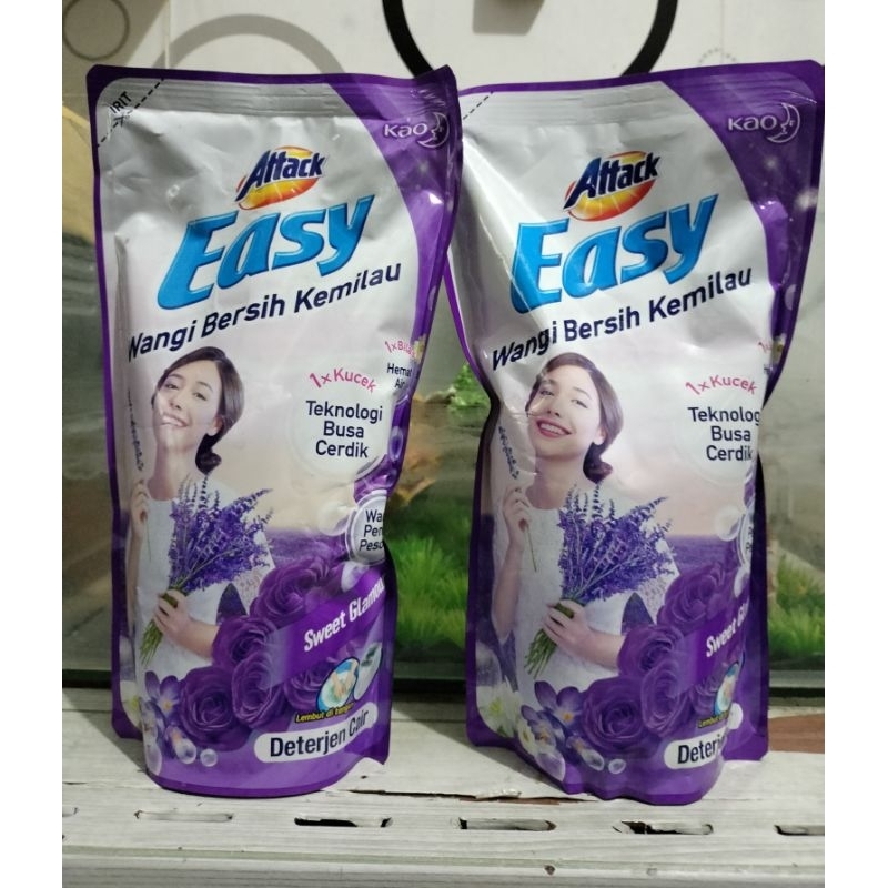 Jual ATTACK EASY Detergen Cair 750 ml | Shopee Indonesia
