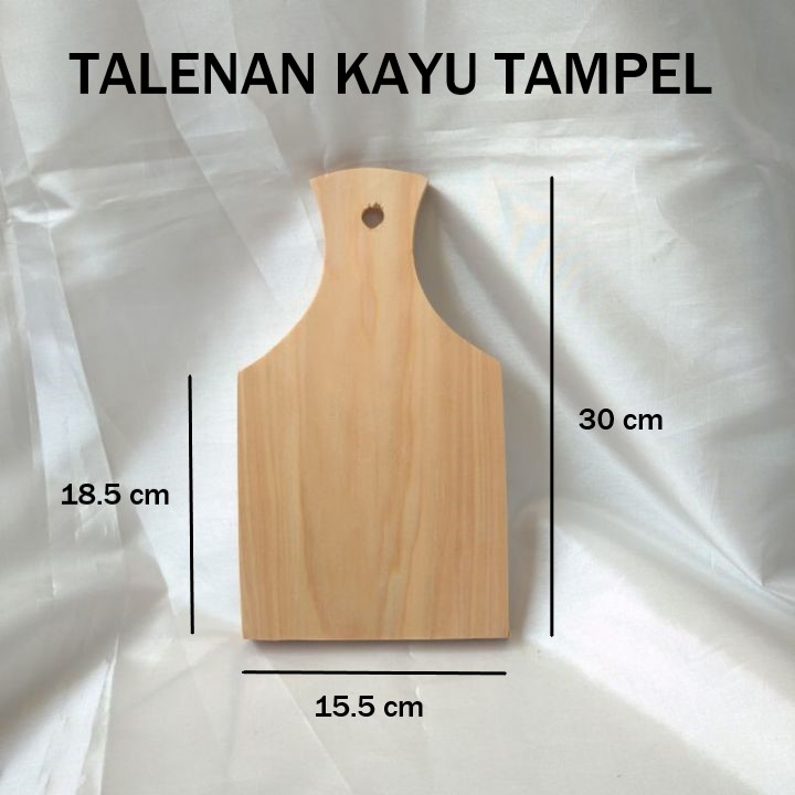 Jual Talenan Kayu Pinus Besar Model Tampel/ Talenan Dapur Kayu Pinus Tebal Serbaguna | Shopee ...