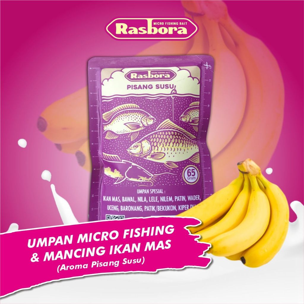 Jual UMPAN IKAN MAS RASBORA JASUKE SPECIAL AMIS DURIAN SUSU PISANG SUSU ...