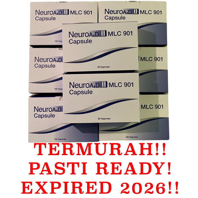 Jual NEUROAID II MLC 901 60 TAB READY STOCK | Shopee Indonesia