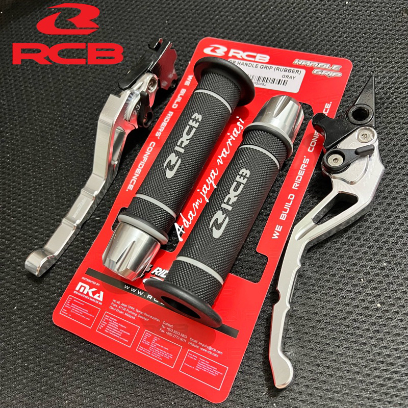 Jual RCB Original Handgrip HG55 + Jalu Stang CNC + Handle Rem Stelan ...