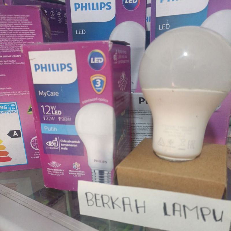 Jual LAMPU LED PHILIPS RECONDISI 12W PLUS DUS | Shopee Indonesia