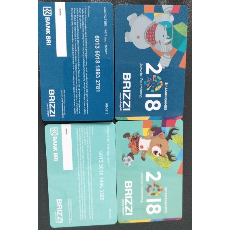 Jual KARTU TOLL BRIZZI BRI E-MONEY CARD | Shopee Indonesia