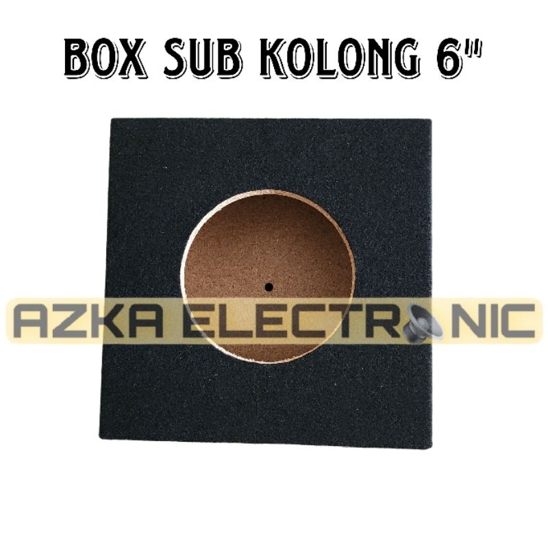 Jual Box Speaker Subwoofer Kolong 6 Inch | Shopee Indonesia