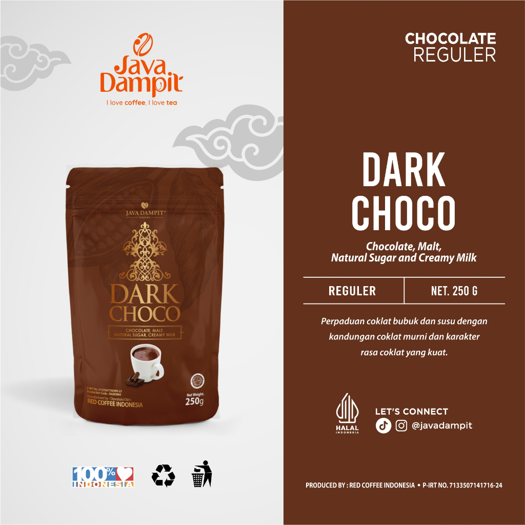 Jual BUBUK DARK CHOCOLATE POWDER 150g & 250g | Shopee Indonesia