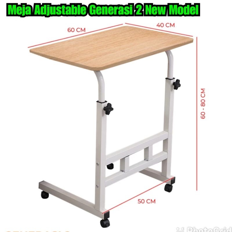Jual Meja Lipat Laptop adjustable Tinggi Meja Laptop Meja Universal ...