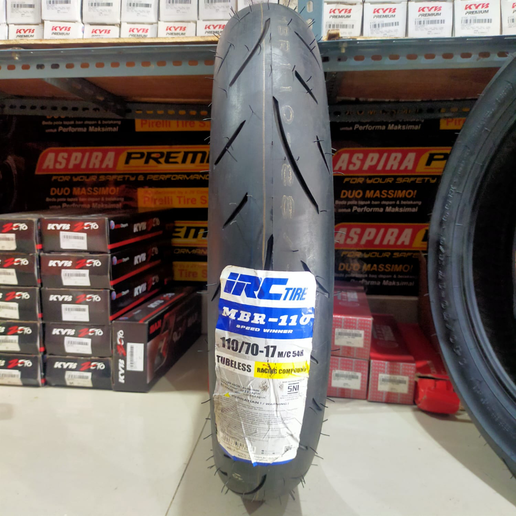 Jual Ban Motor IRC MBR-110 110/70-17 Soft Compound Ring 17 Tubeless ...