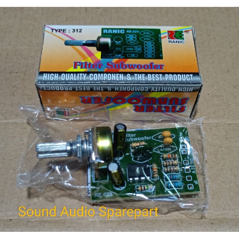 Jual Kit Filter Subwoofer 1 Potensio | Shopee Indonesia