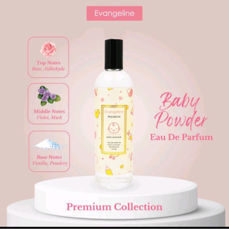 Jual 100ML EVANGELINE EAU DE PARFUME PINK WHITE SAKURA STRAWBERRY MUSK ...