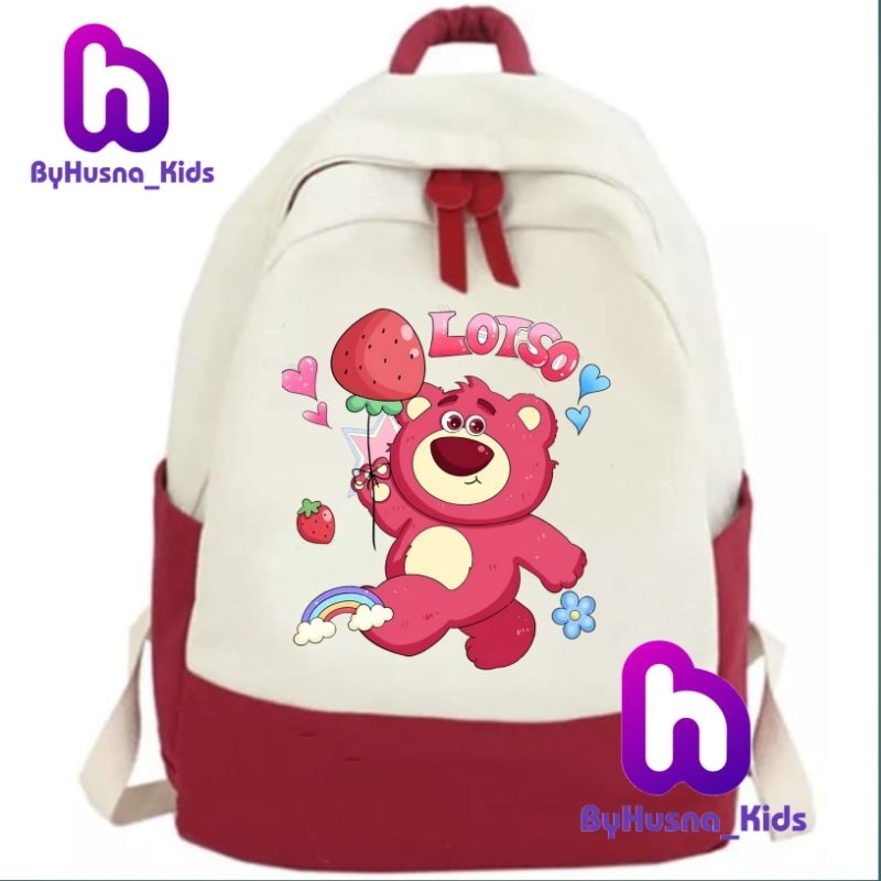 Jual LOTSO TAS RANSEL BACKPACK ANAK TK/SD KARAKTER LOTSO ANAK PEREMPUAN ...