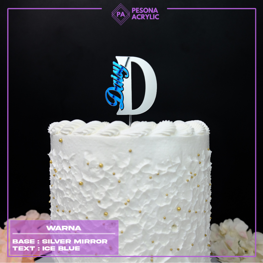 Jual Topper Inisial Nama | Shopee Indonesia