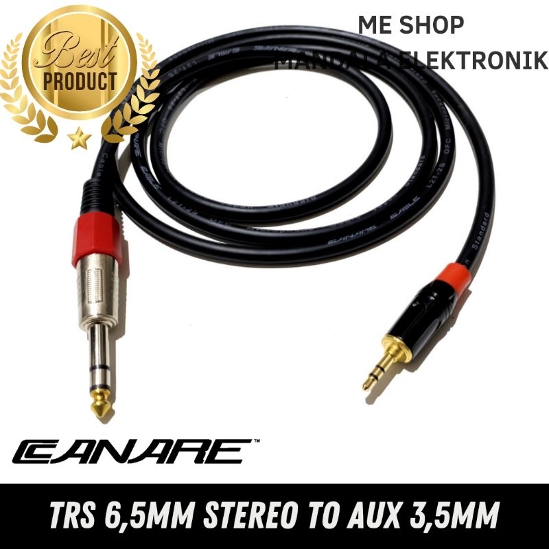 Jual jack audio aux 3,5mm to jack akai stereo 6,5mm | Shopee Indonesia