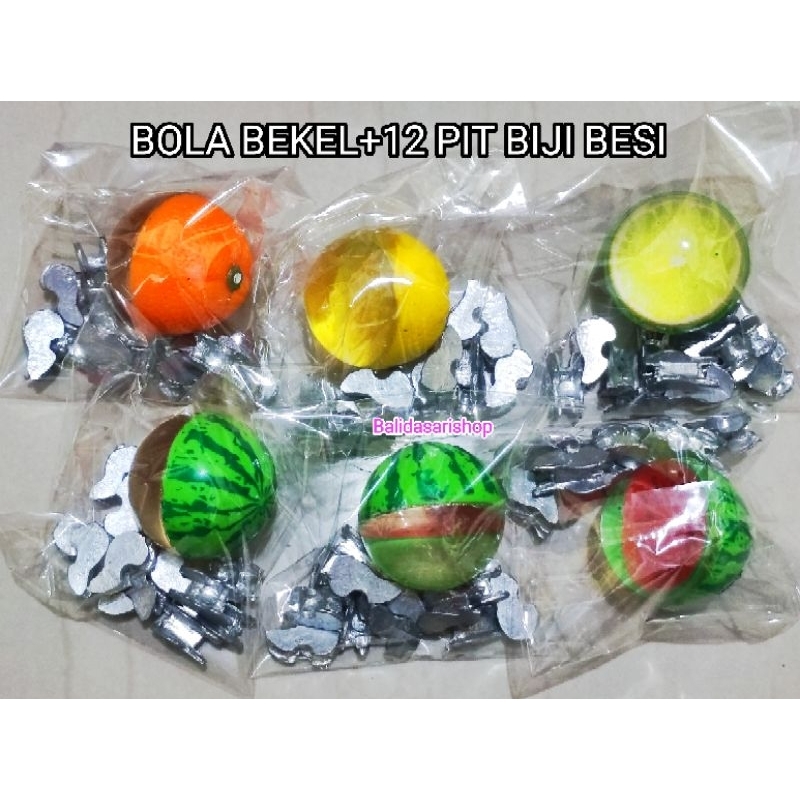 Jual MAINAN TRADISIONAL BOLA BEKEL MINI 3.5 +10PIT BIJI BESI | Shopee ...