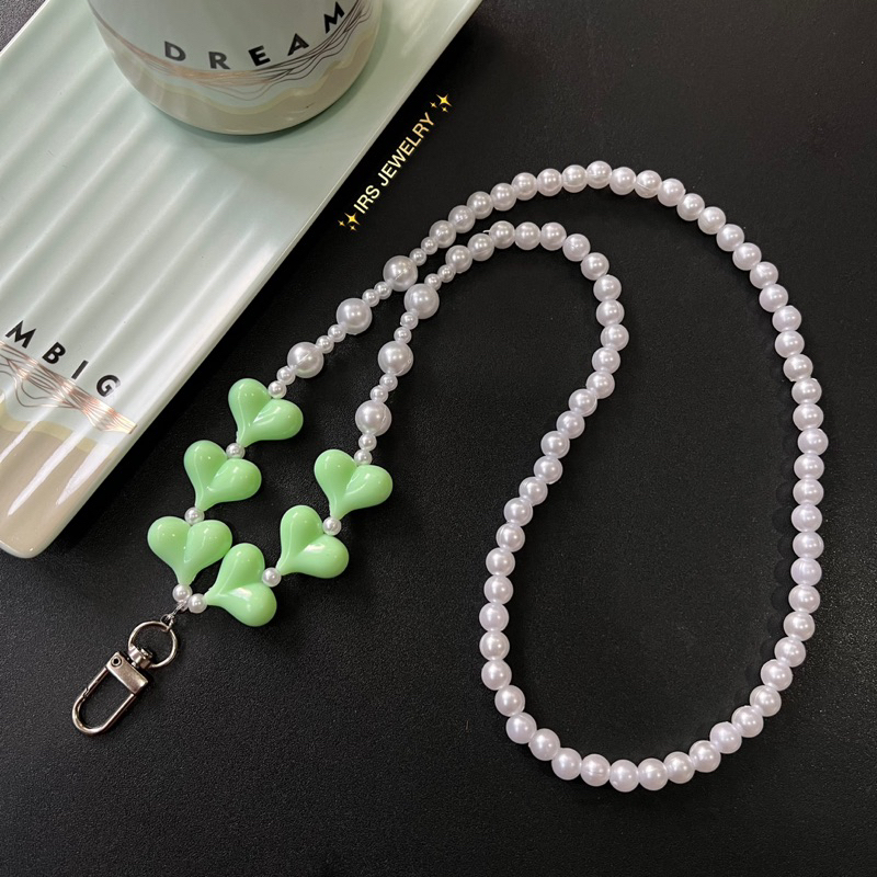 Jual LANYARD STRAP KALUNG NAME TAG ID CARD MANIK BEADS | LANYARD POD ...