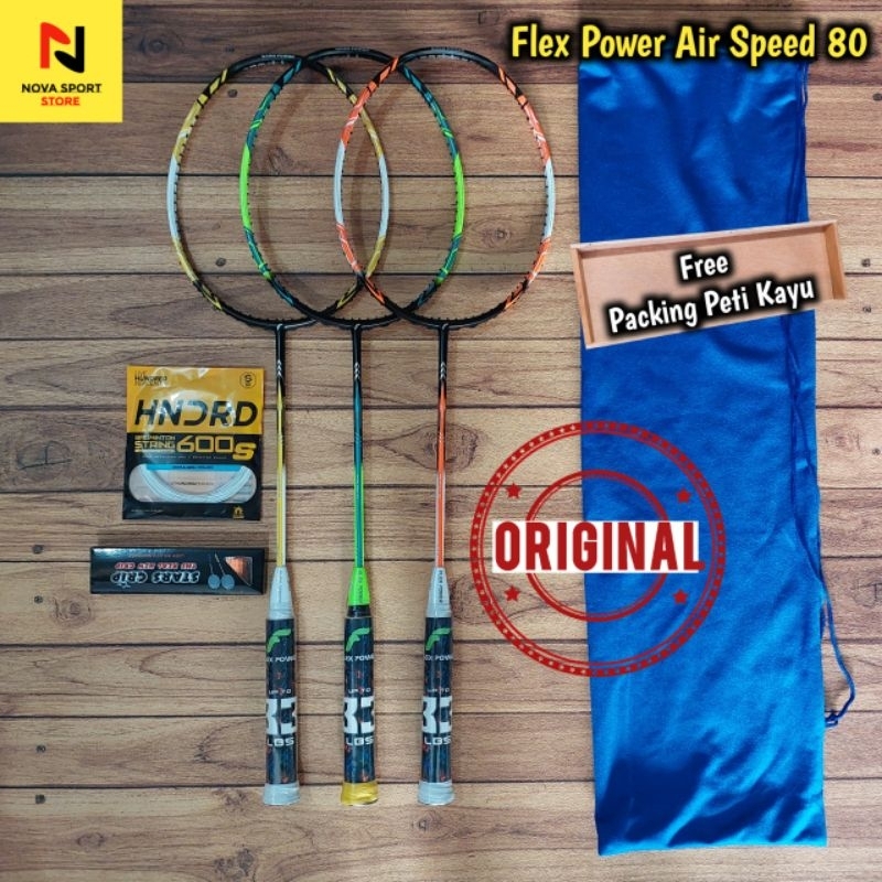 Jual Raket Badminton Flex Power Air Speed 80 | Shopee Indonesia
