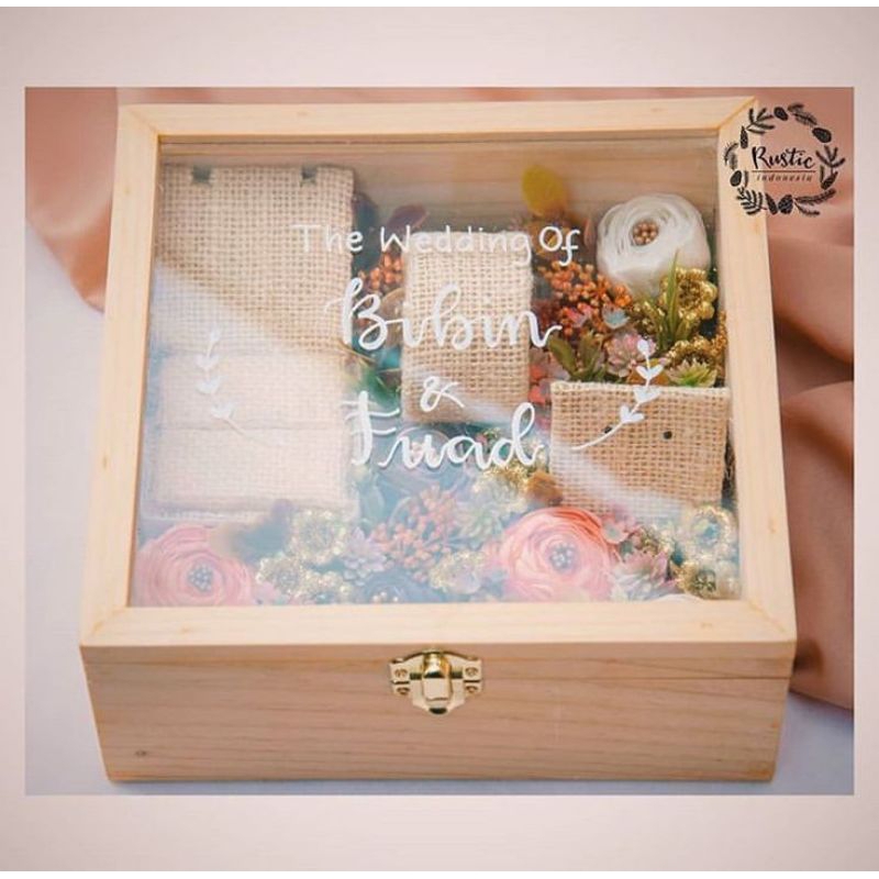 Jual Kotak Kayu Souvenir / Wooden Box Gift Kaca Akrilik | Shopee Indonesia