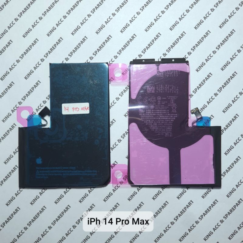 Jual BATERAI BATRE BATERE BATTERY IP 14 PRO MAX ORIGINAL | Shopee Indonesia