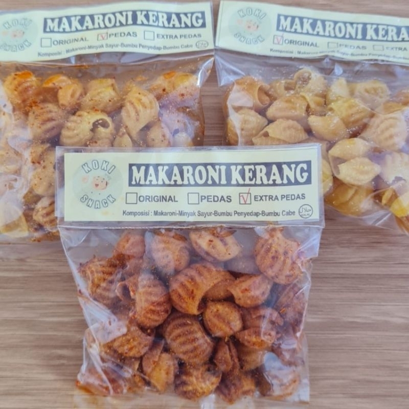 Jual 40gr Makaroni Kerang Koki Snack Tasikmalaya | Shopee Indonesia