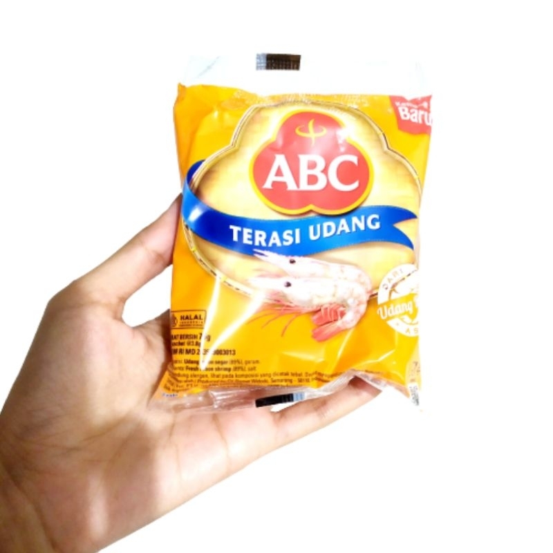 Jual Terasi udang ABC pack isi 20 sachet trasi | Shopee Indonesia