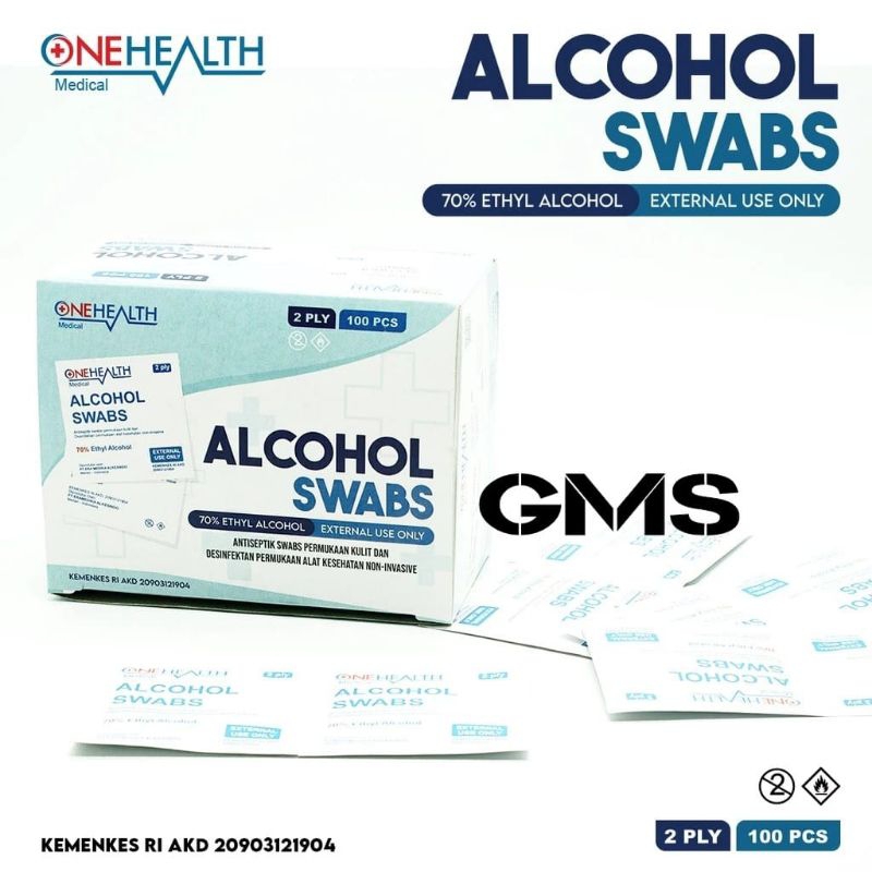Jual Alkohol Swab / Tissue Alkohol Box Isi 100 Pcs | Shopee Indonesia