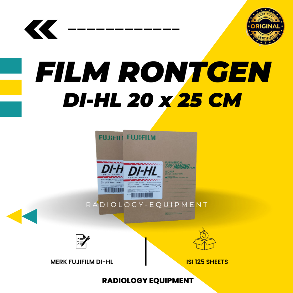 Jual FILM RONSEN FILM RONTGEN DIHL ukuran 20x25cm Fujifilm Rontgen XRAY ...