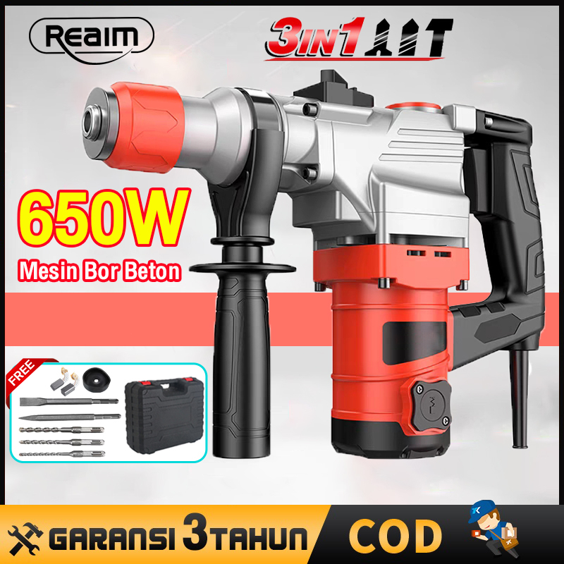 Jual Reaim Mesin Bor Bobok Bor Tembok Beton Hammer Drill Bor Rotary ...