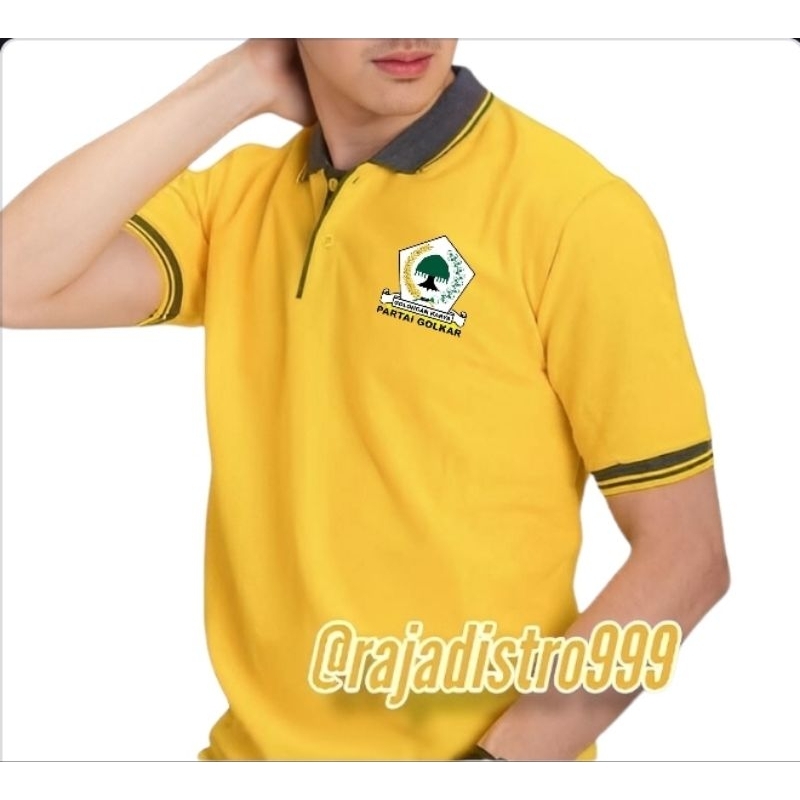 Jual KAOS POLO TSHIRT PARTAI GOLKAR BAJU PARTAI KEREN | Shopee Indonesia