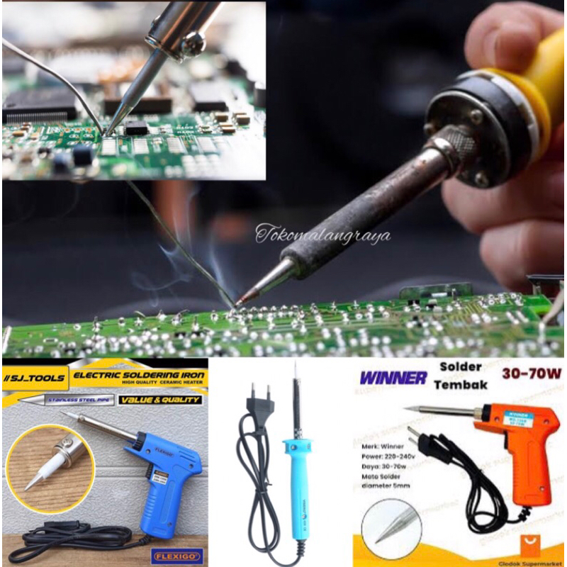 Jual solder listrik/solder tembak/solder 40watt | Shopee Indonesia