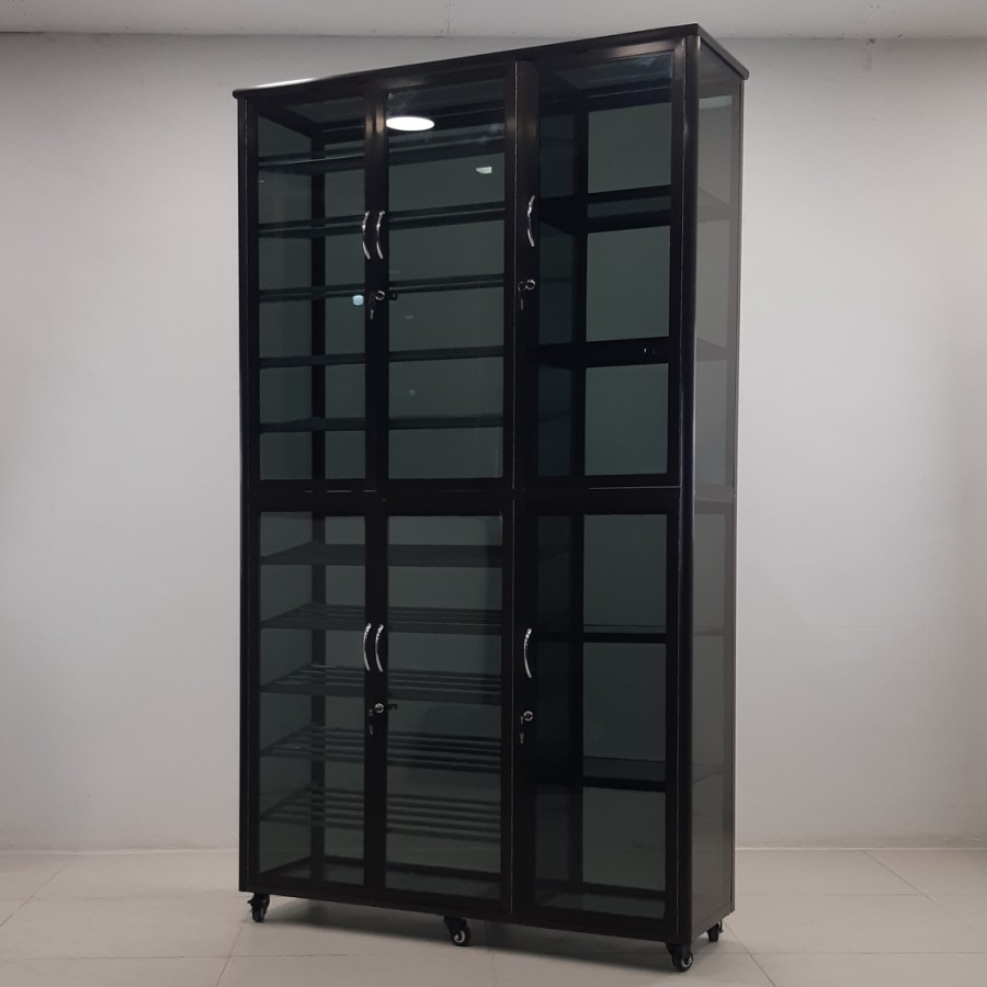 Jual Lemari Rak Sepatu 12 susun dan Rak Helm 6 susun 120x38x207cm full ...