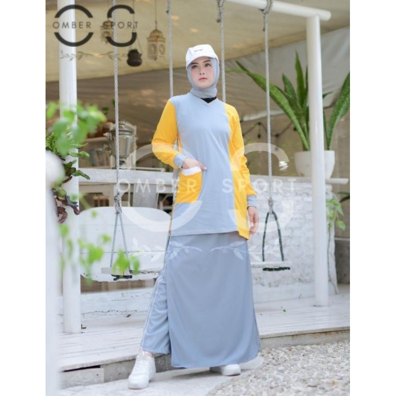 Jual STELLAN olahraga ROCELLA /stellan rok muslimah/stellan rok ...
