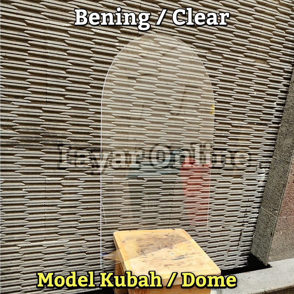 Jual Acrylic Model KUBAH 2MM Frame Bingkai Papan Ucapan Wisuda Bunga ...