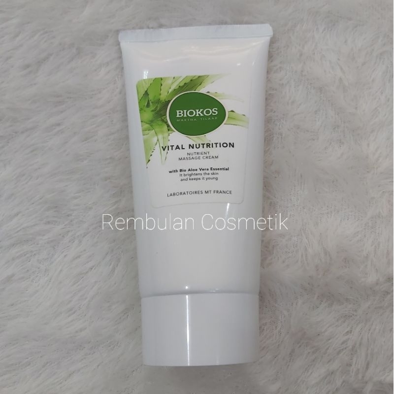 Jual BIOKOS VITAL NUTRITION NUTRIENT MASSAGE CREAM 150 G | Shopee Indonesia
