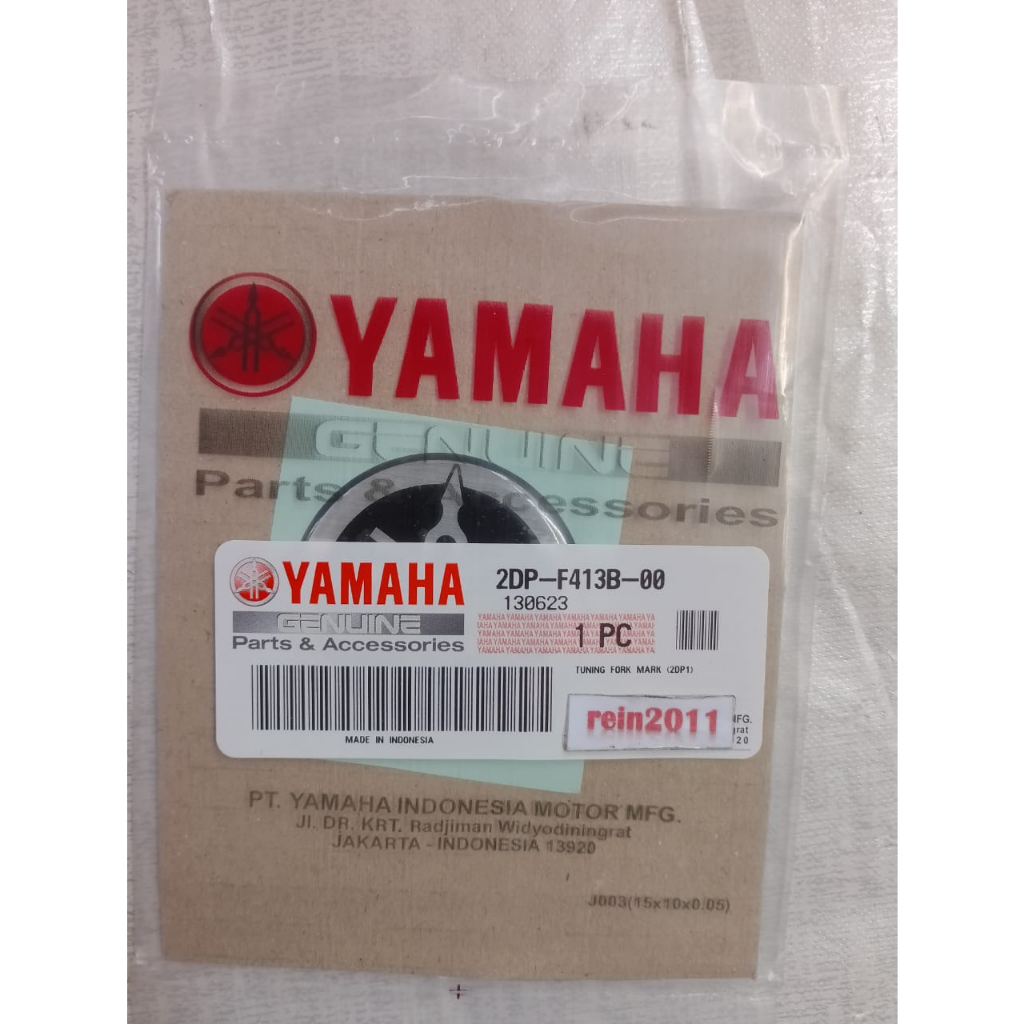 Jual LOGO EMBLEM BODY COWLING SAYAP KIRI AEROX 155 ASLI ORI YAMAHA 2DP ...