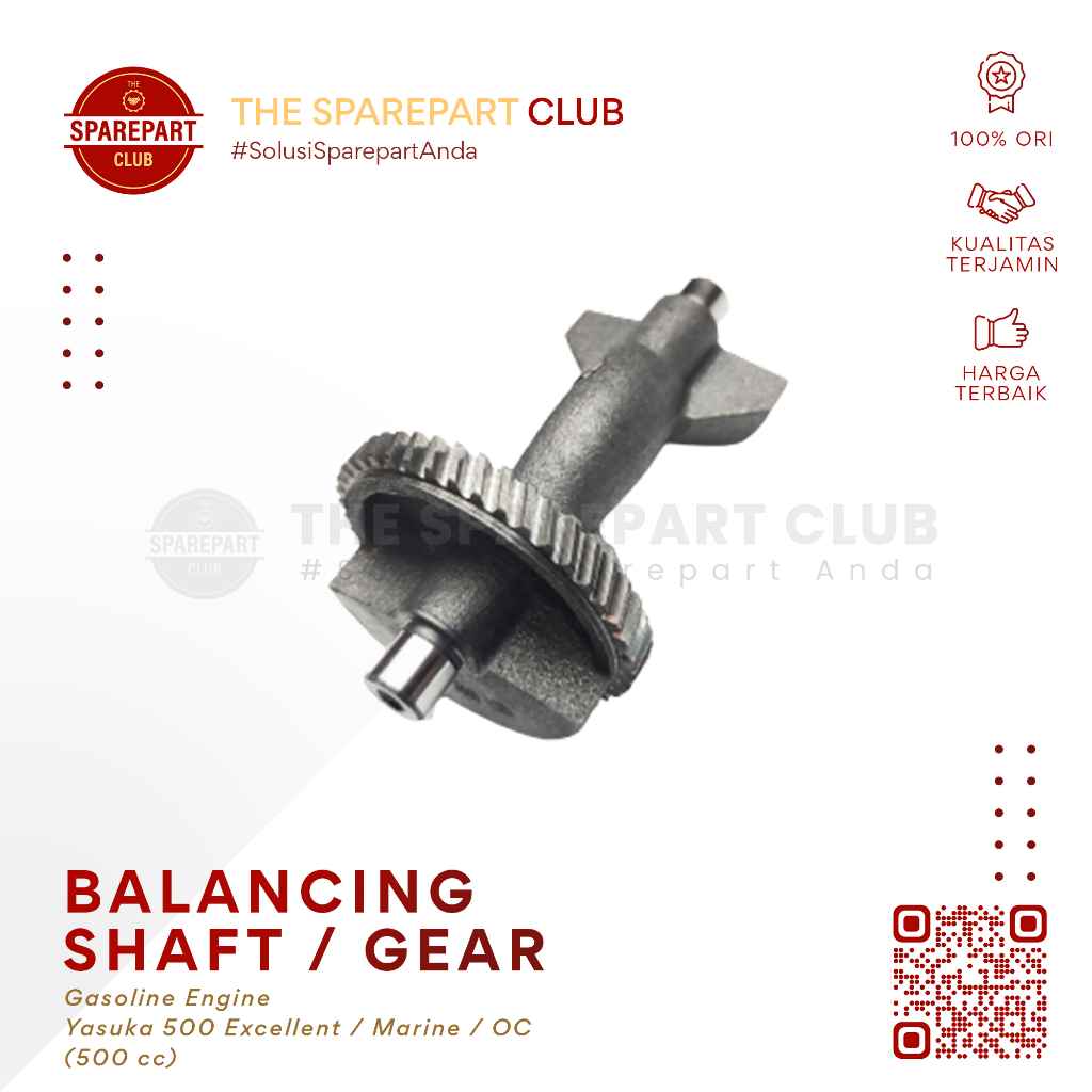 Jual Balancing Shaft Gear Balancer Engine Yasuka GX 500 Excellent ...