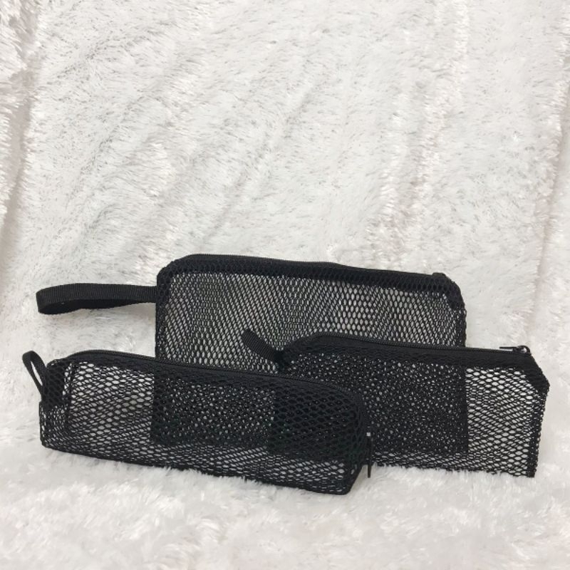 Jual Kotak Pensil Premium/Tepak Jaring/Pouch/Pouch Jaring/Kantong ...