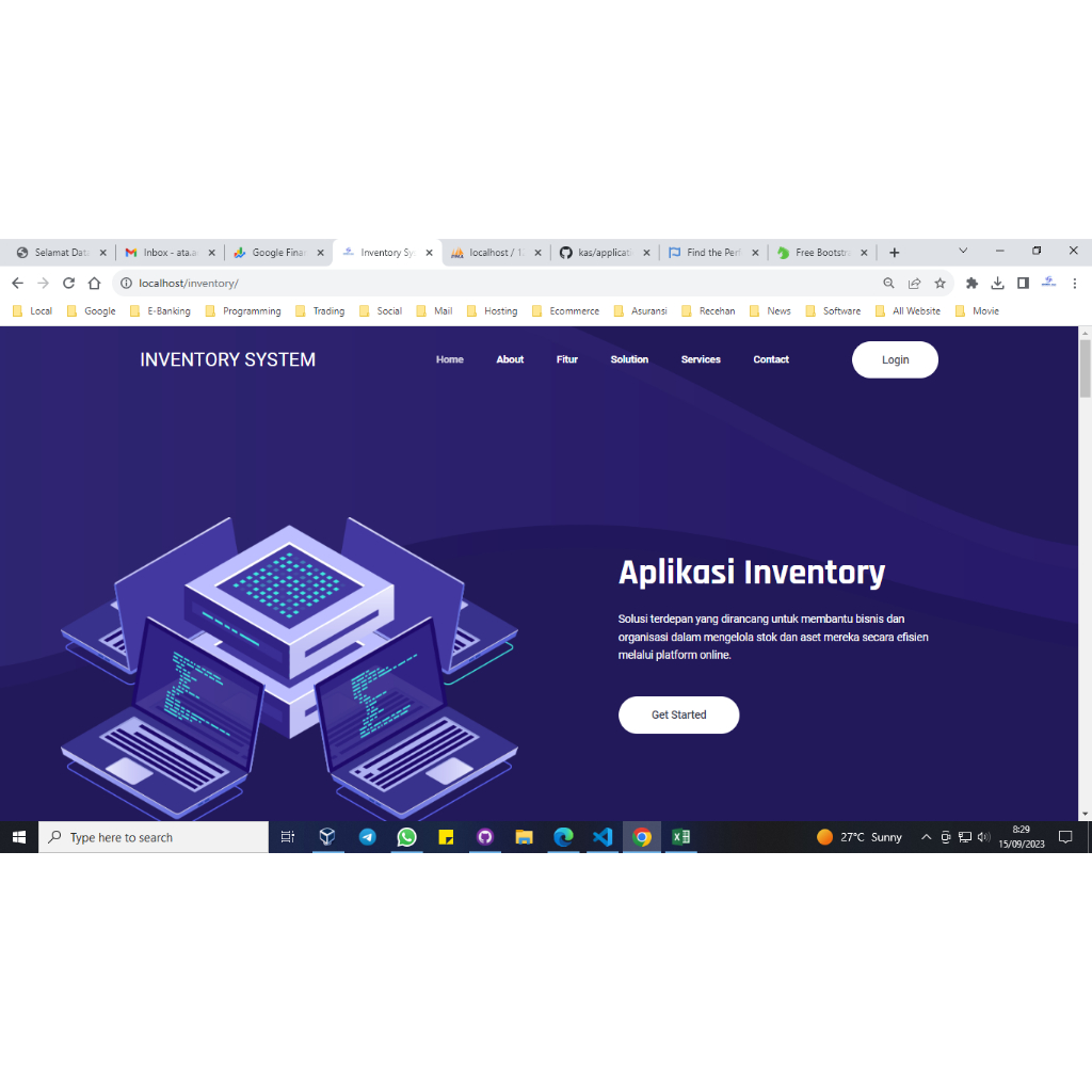Jual Sistem Informasi Inventory | Shopee Indonesia