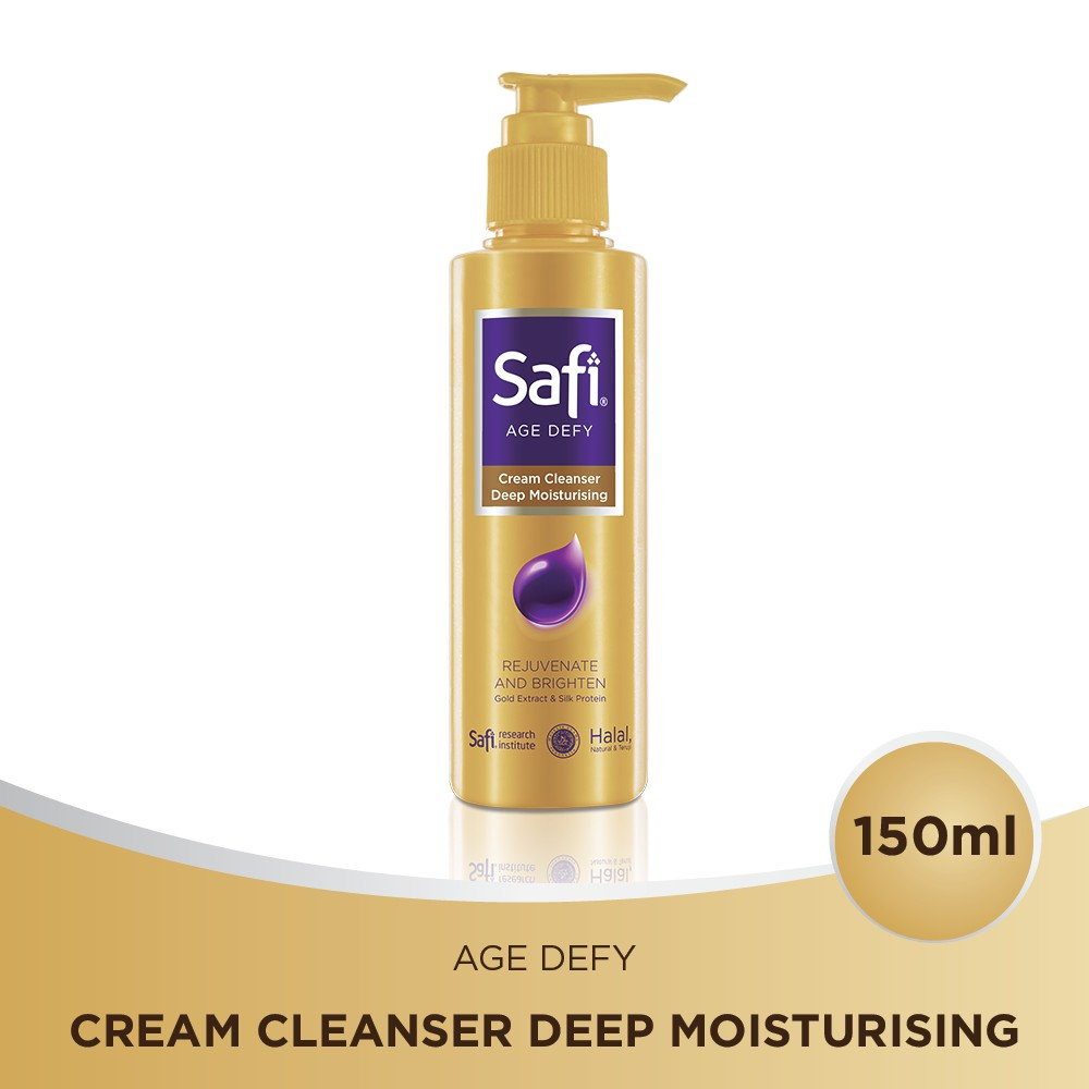 Jual Safi Age Defy Anti Aging Cream Cleanser Deep Moisturiser 150ml ...
