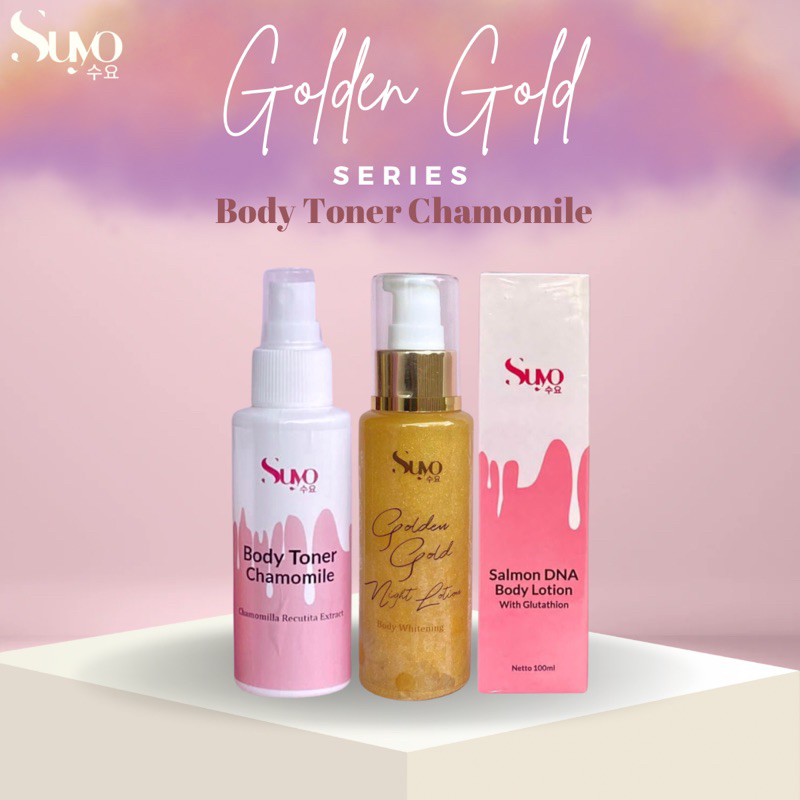 Jual SUYO - PAKET GOLDEN GOLD 3IN1 TONER | Shopee Indonesia